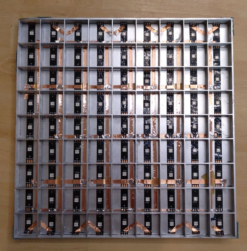LED Matrix 9×9 – WAK-Lab